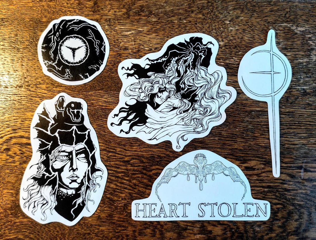 Elden Ring Shadow of the Erdtree Stickers Pack - Etsy