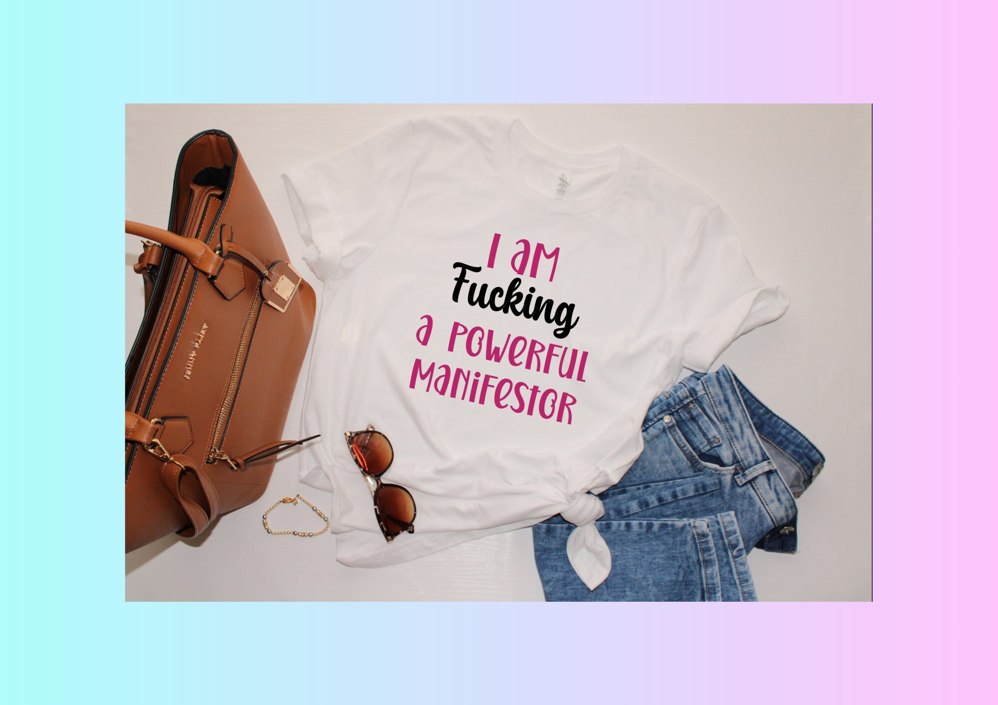 Swear Affirmations Svg, Sweary Affirmations, Funny Quotes, Mental ...