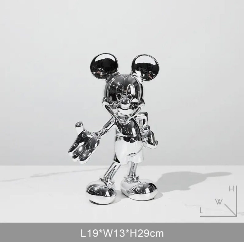 Mickey Mouse Decor Disney Inspired Sculpture Animal Ornament for Home ...