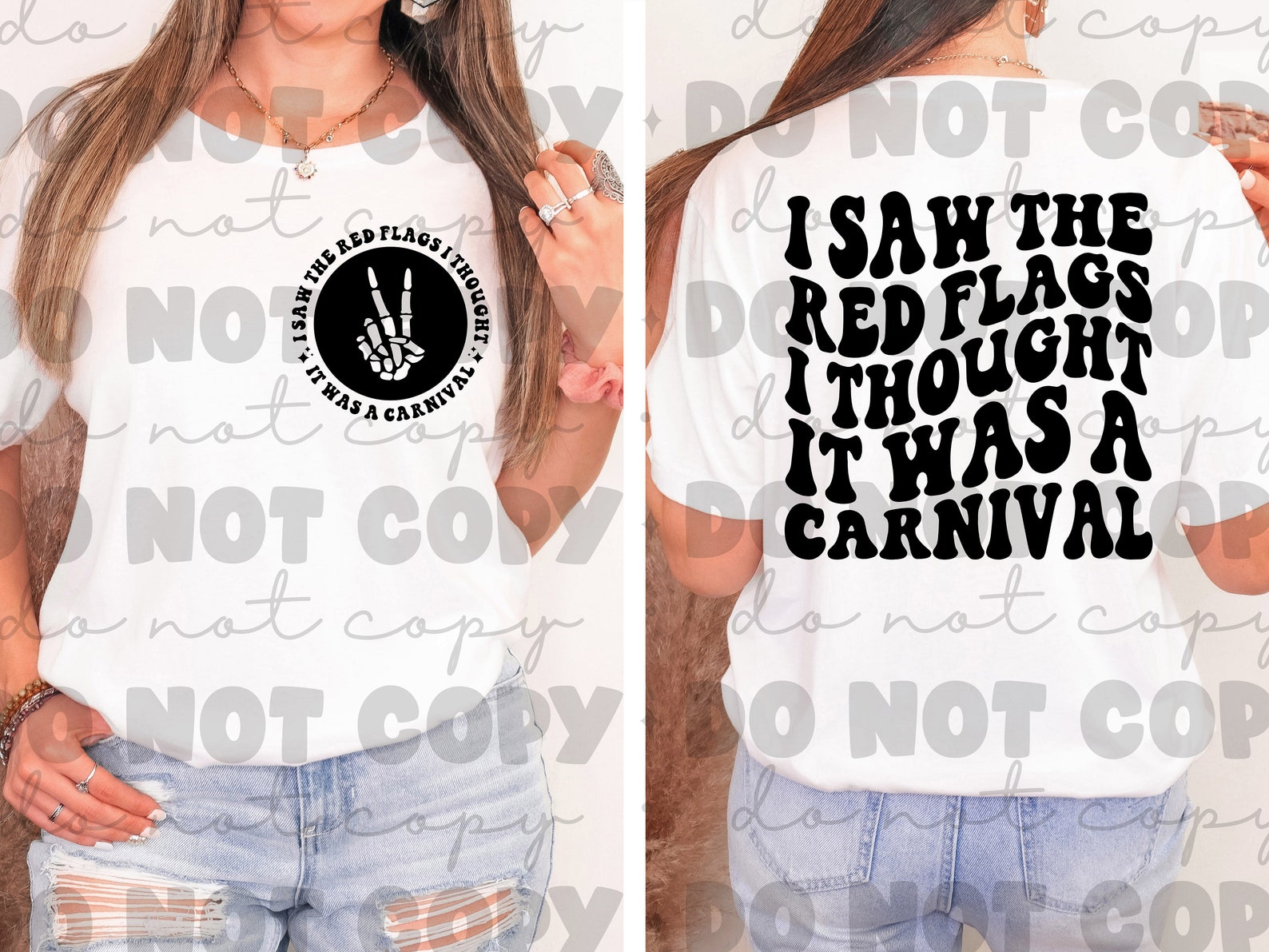 I Saw the Red Flags I Thought It Was a Carnival Shirt - Etsy