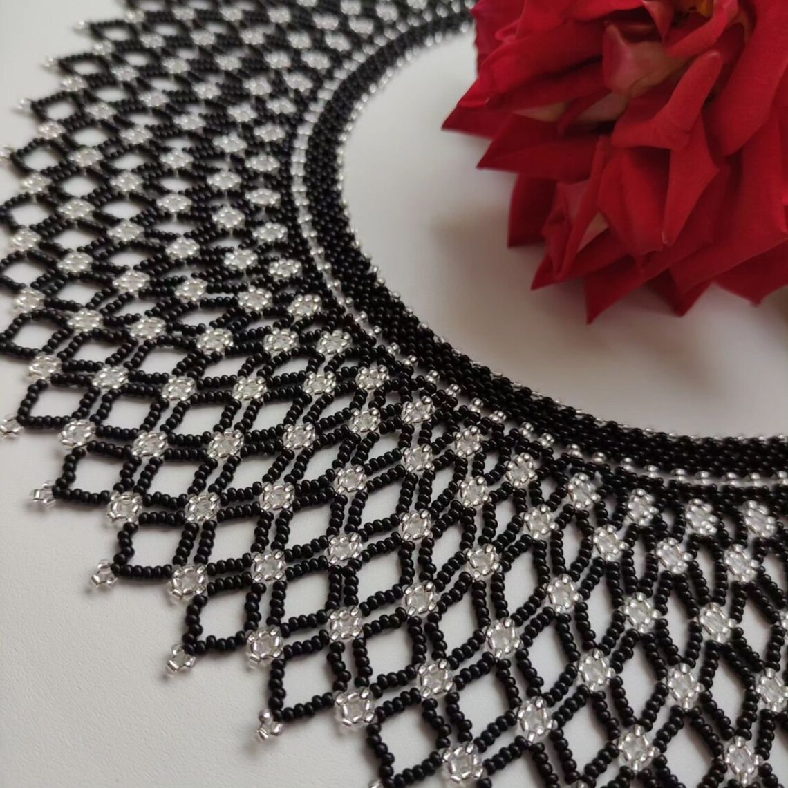 African Maasai Handmade Beaded Choker Necklace |chunky|ethnic|tribal ...