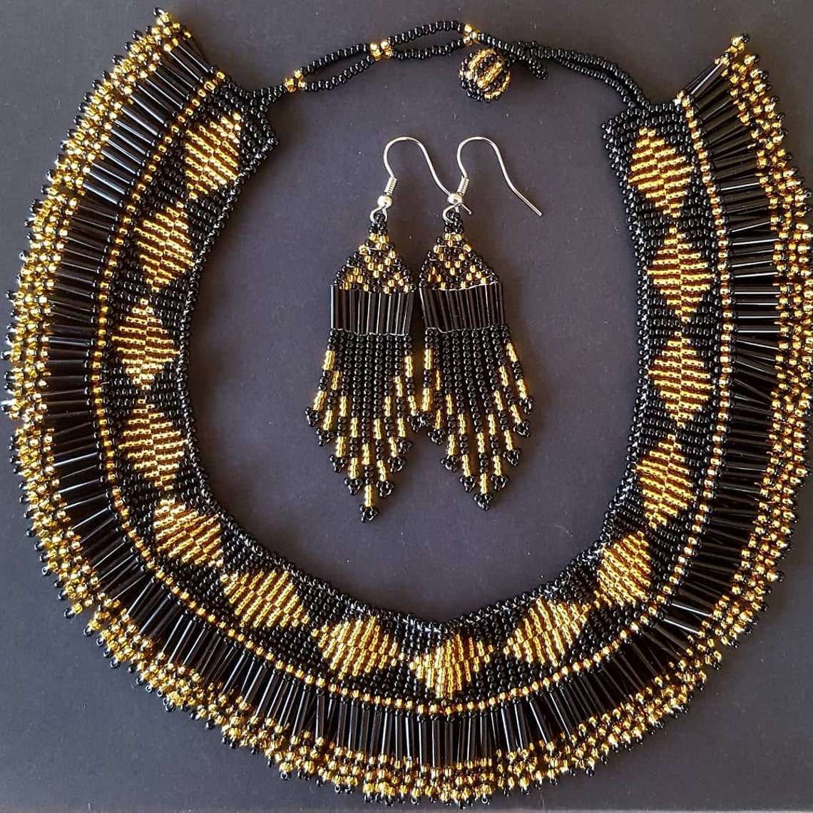 African Beads Necklace/handmade Masai Beads Choker/beads Choker/maasai ...