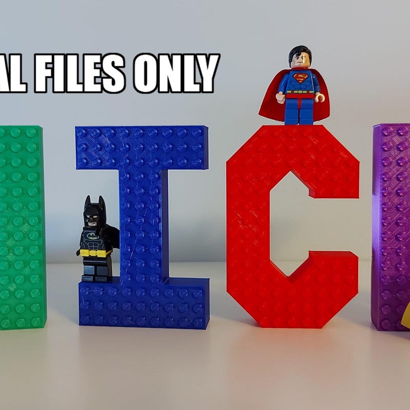 Brick 3d Letters - Etsy