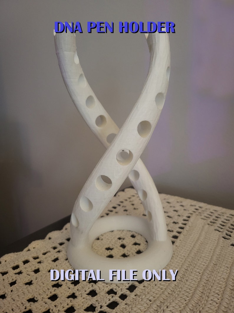 DNA Pen/pencil/marker Holder - 3D Print - Digital Files Only - Etsy