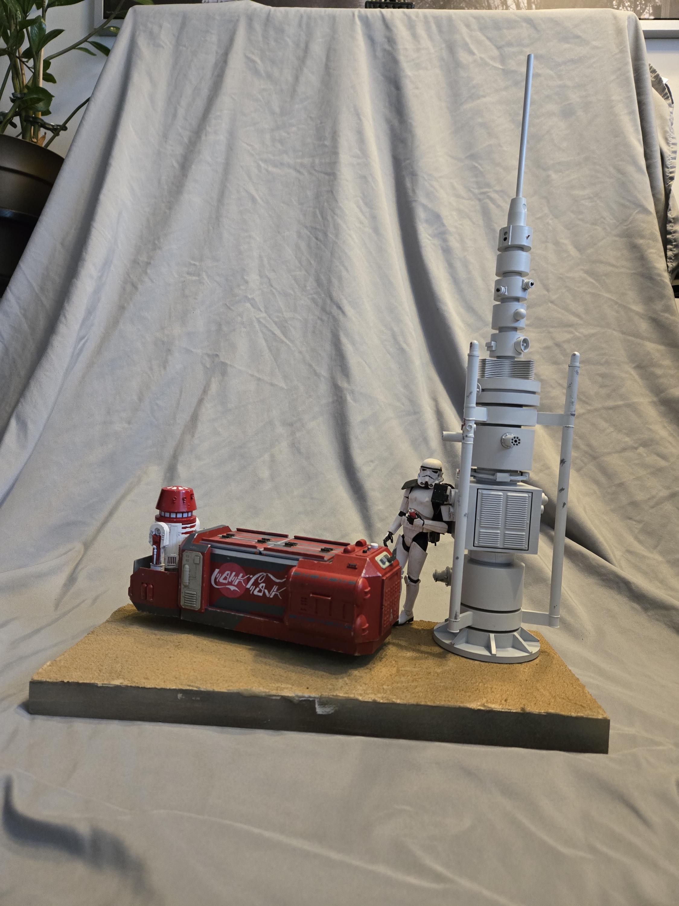 Moisture Vaporator STL Star Wars- DIGITAL FILE - 1/12 and Black Series ...