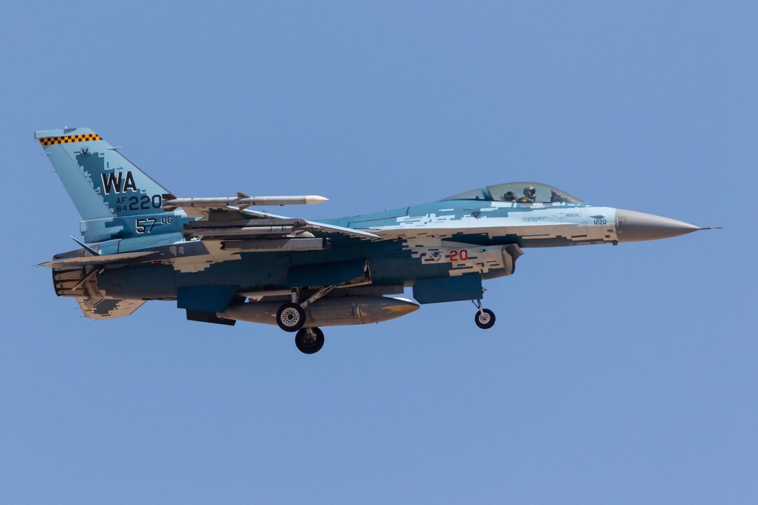 US Air Force F-16C "ghost" 84-1220 Photo - Etsy
