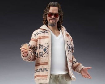Dude Style Sweater, Big Lebowski Cardigan, Hand Knit Wool Cowichan ...