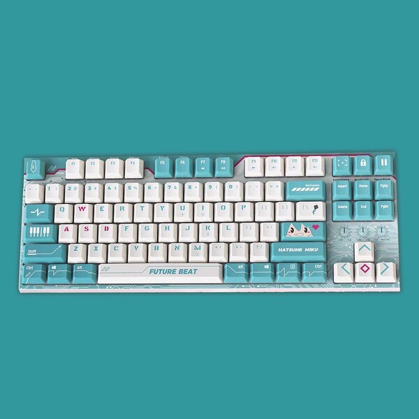 Hatsune Miku Keycaps - Etsy