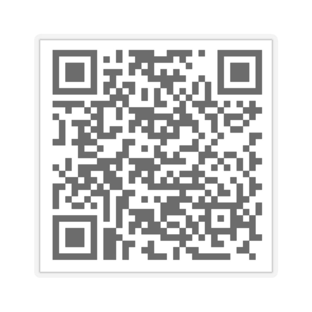 Rick Roll QR Code Kiss-cut Stickers Funny Gag Prank - Etsy Canada