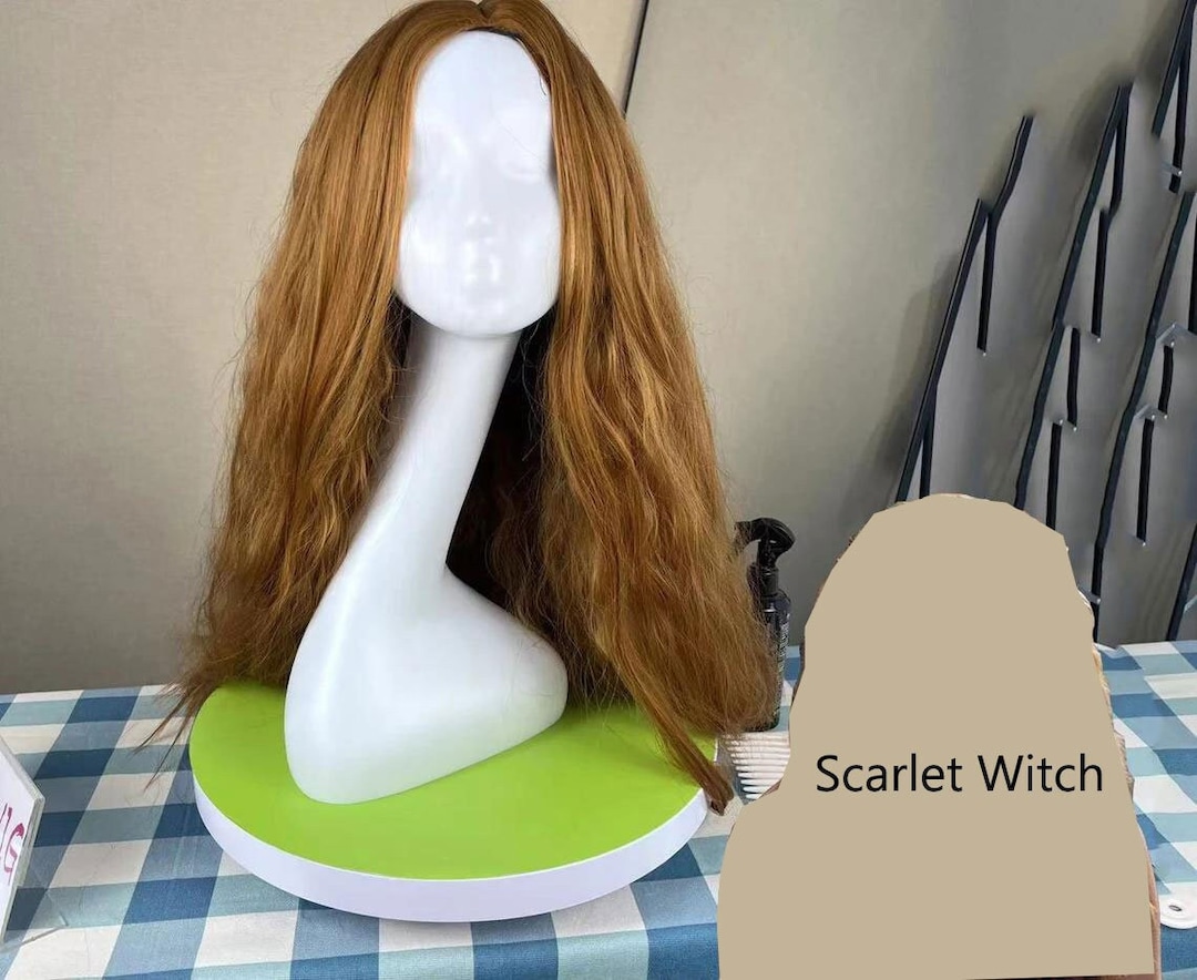 Wigs Scarlet Witch Wigs Cosplay Wigs Synthetic Costume Wigs Halloween ...