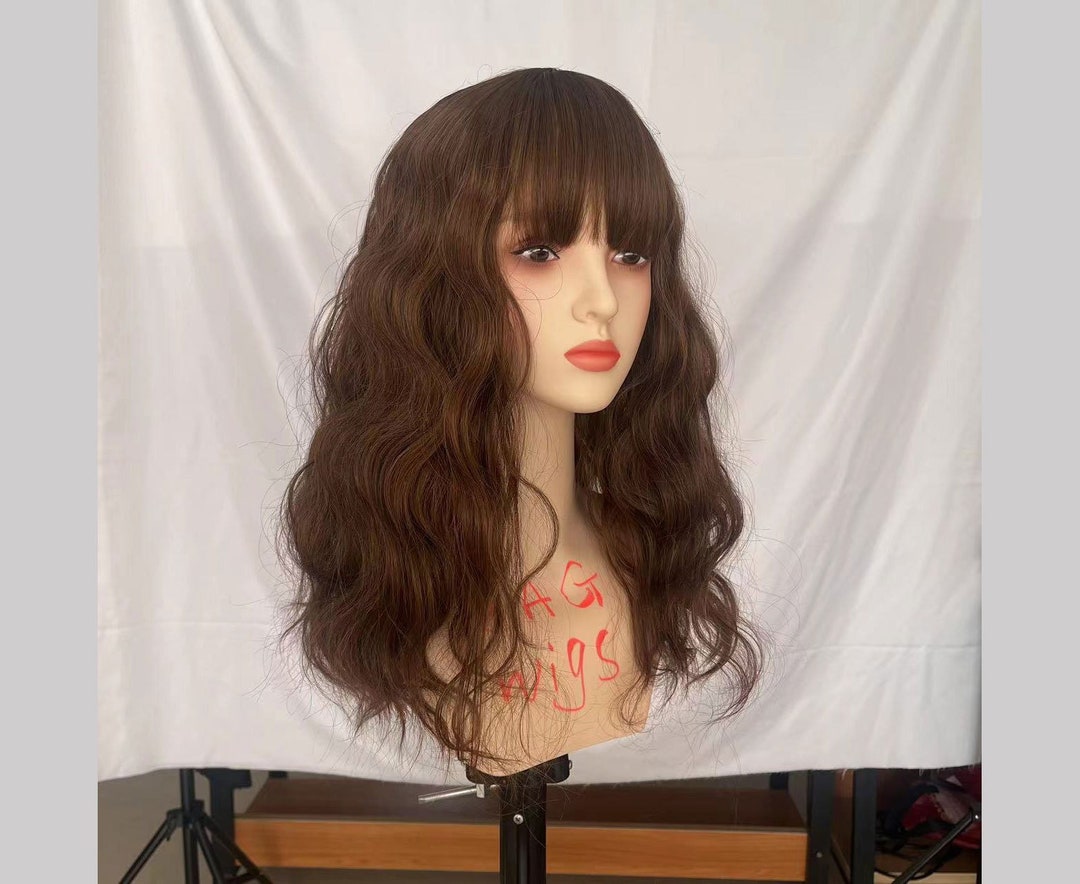 Hermione Granger Wig: Long Brown Wavy Synthetic Cosplay Costume Wig - Etsy