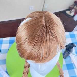 Wigs Princess Anna Wigs Cosplay Wigs Synthetic Costume Wigs Halloween ...
