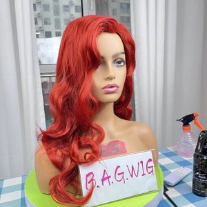 Wigs Jessica Rabbit Wigs Cosplay Wigs Synthetic Costume Wigs - Etsy