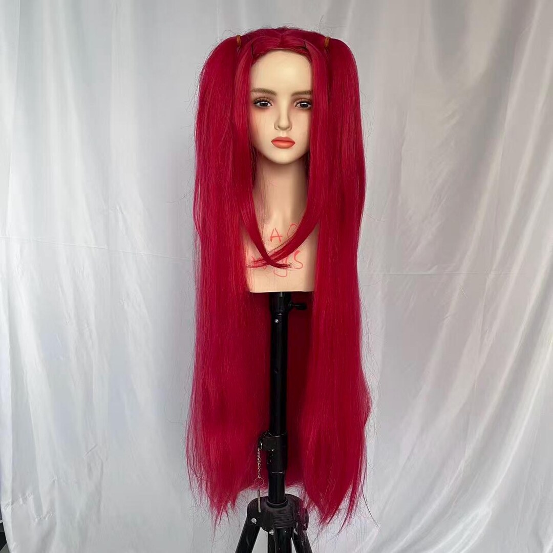 Mira Wig Cosplay: Red, Long Costume Wig for Women - Etsy