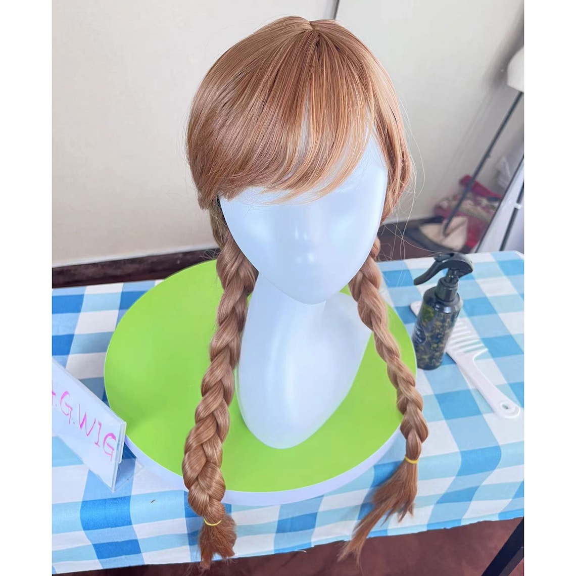 Wigs Princess Anna Wigs Cosplay Wigs Synthetic Costume Wigs - Etsy
