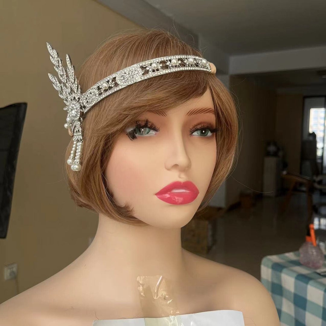 Wig the Great Gatsby Wig Daisy Wig Blonde Wigs Cosplay Wig Short Wavy ...