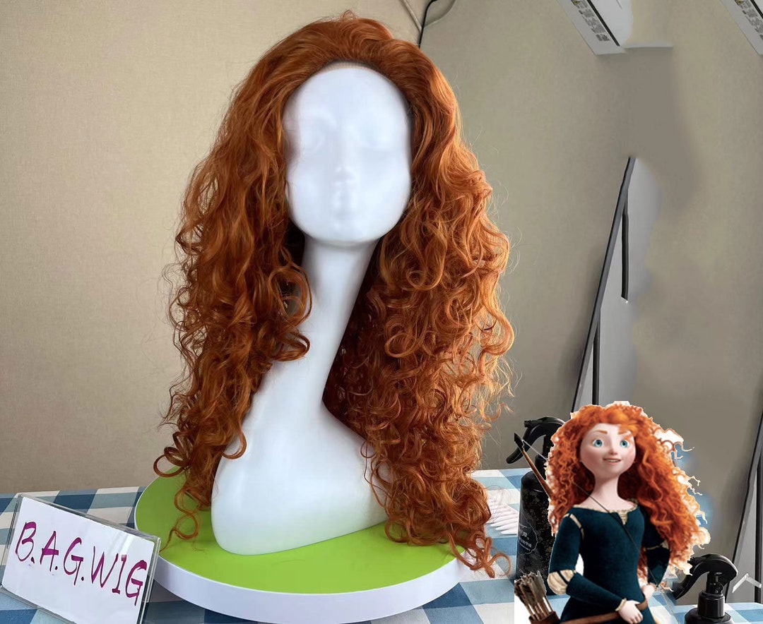 Wigs Brave Merida Wigs Cosplay Wigs Synthetic Costume Wigs - Etsy