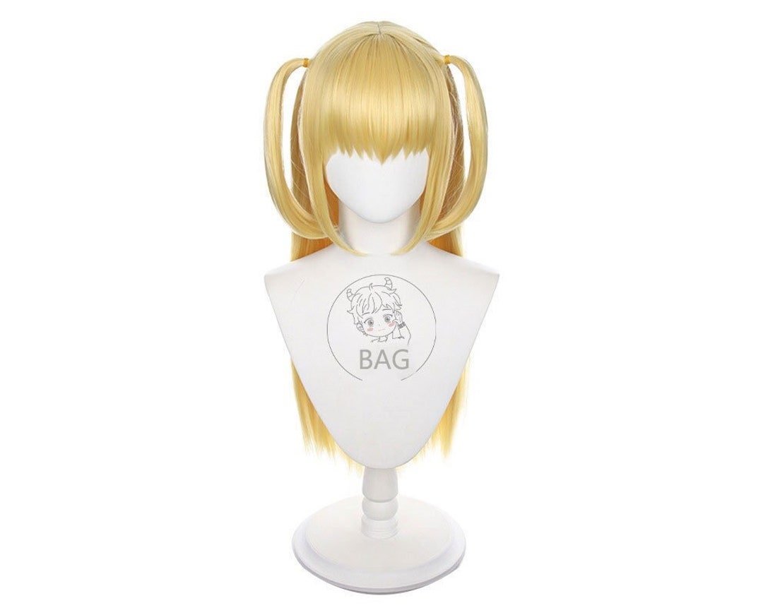 Wigs Misa Amane Cosplay Wigs あまね ミサ Role Playing Wigs Long Blonde ...