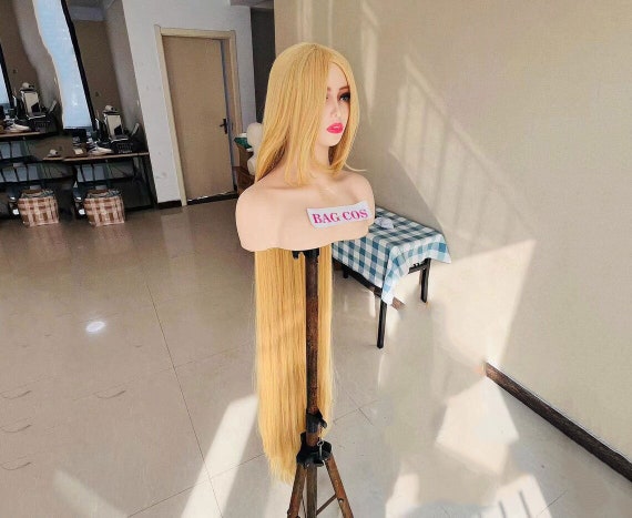 Wigs Princess Rapunzel Wigs Cosplay Wigs Synthetic Costume Wigs Halloween Wigs Super Long Blonde Wigs Tangled Wigs Movie Character Wigs Etsy UK
