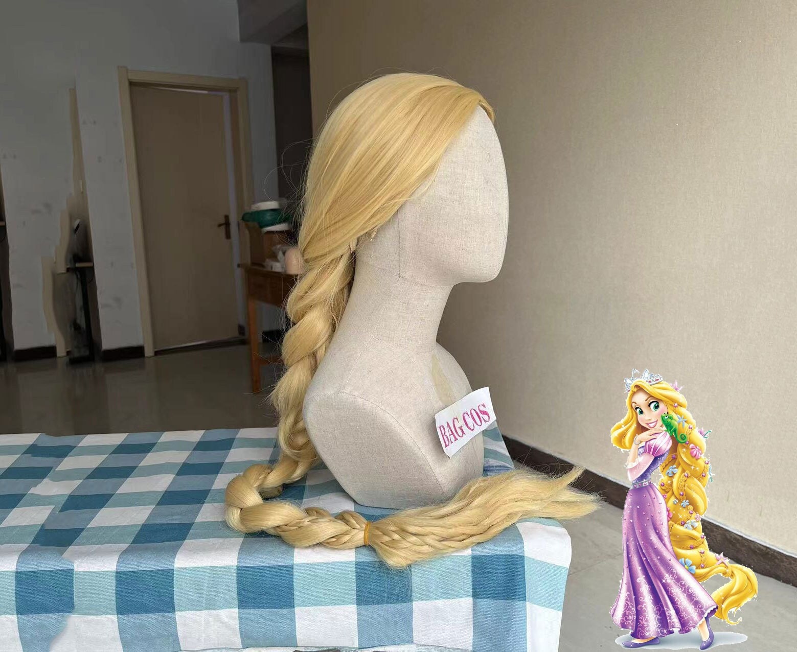 Wigs Princess Rapunzel Wigs Cosplay Wigs Synthetic Costume Wigs ...