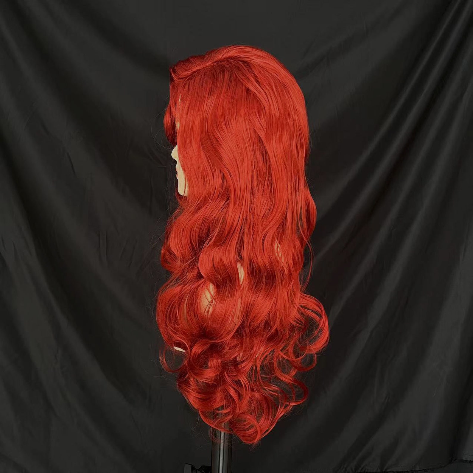 Jessica Rabbit Wig: Long Wavy Red Synthetic Cosplay Wig - Etsy