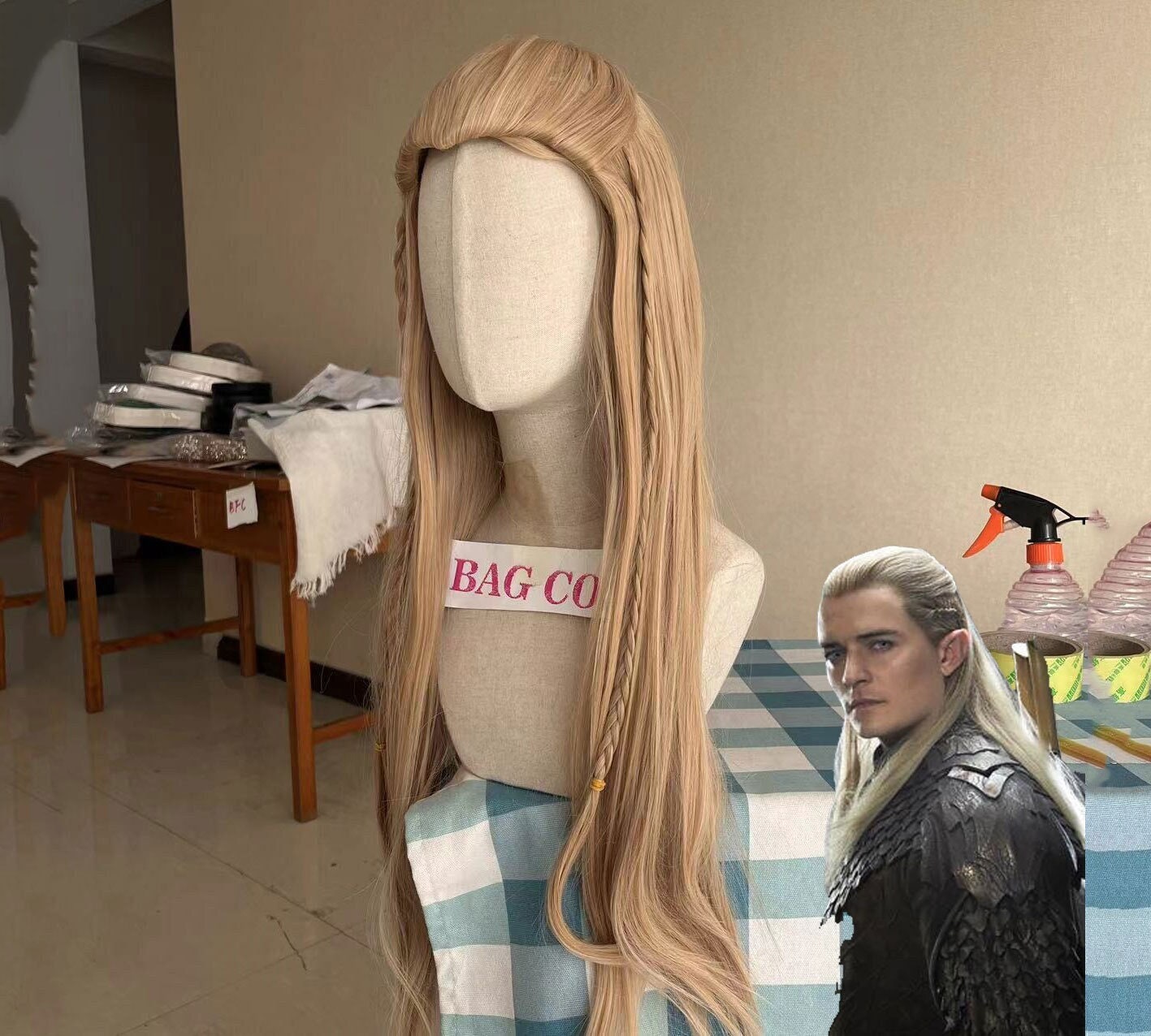 Legolas Hair Back