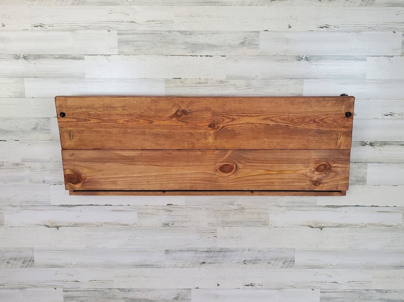 Murphy Desk Flip up Floating Desk Large Floating Flip up - Etsy