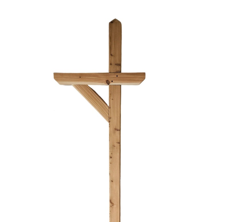 Wood Mailbox Post Various Colors Available Classic Design - Etsy