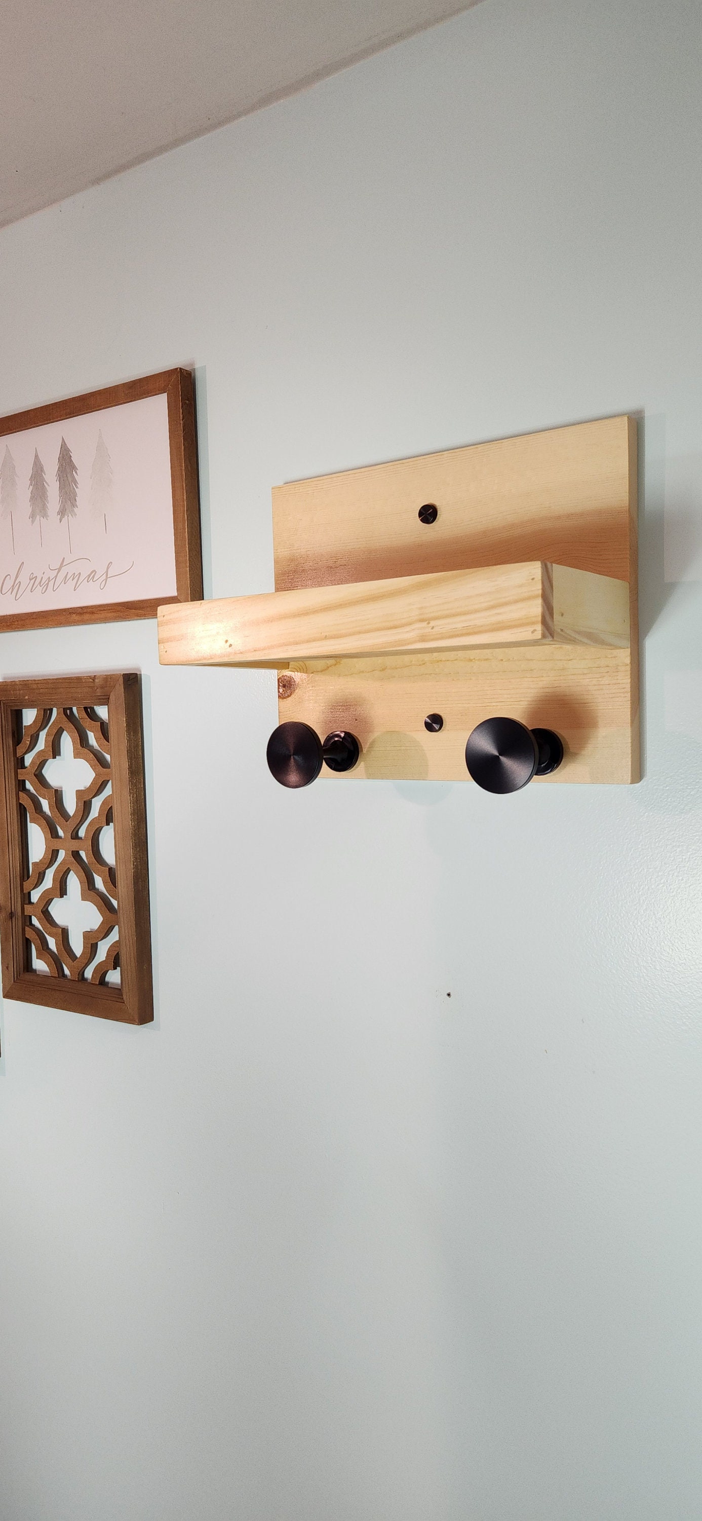Modern Ironing Board Holder With Iron Storage - Etsy