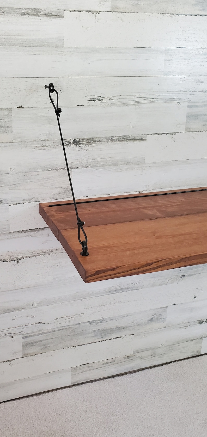 Murphy Desk Flip up Floating Desk Large Floating Flip up - Etsy