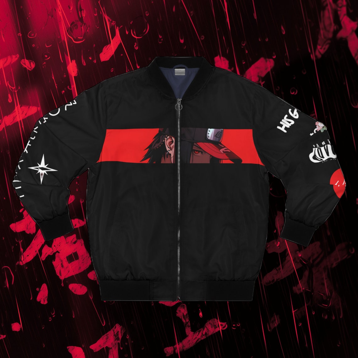 Men's his Glory Bomber Jacket Streetwear Anime Jacket Harajuku Clothing ...