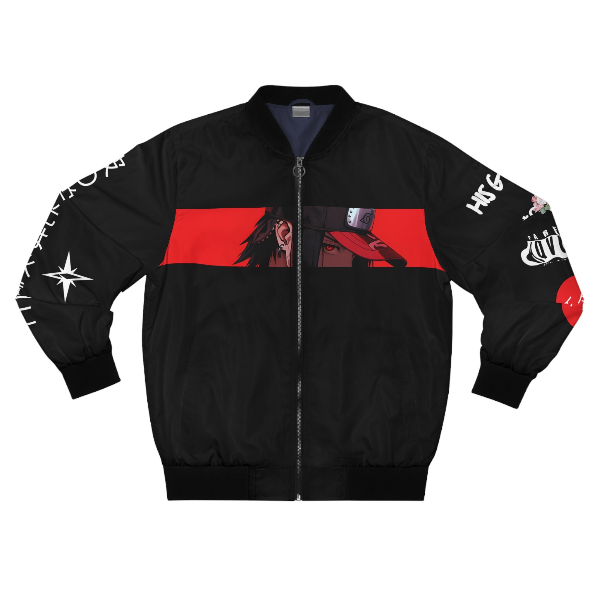 Men's his Glory Bomber Jacket Streetwear Anime Jacket Harajuku Clothing ...
