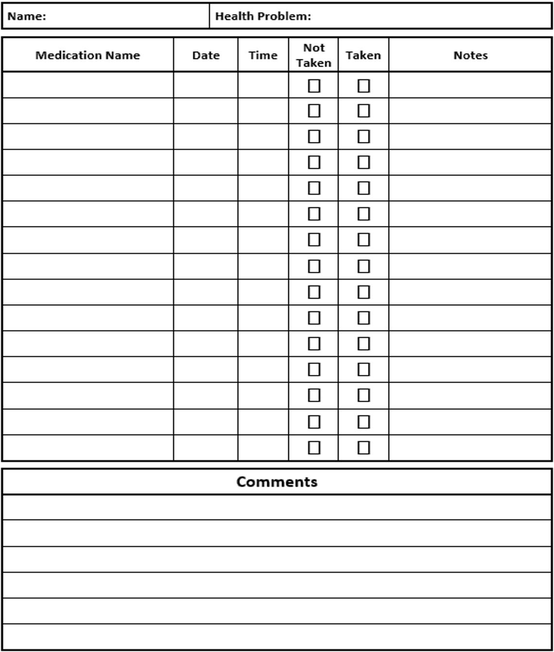 Daily Routine Medication Administration, Medical Books, List for ...