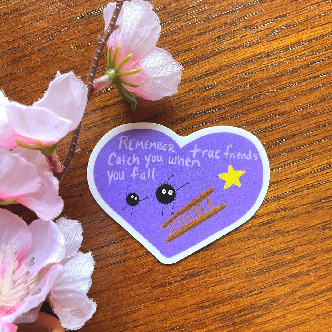 True Friends Sprite Sticker | Spirited Away Studio Ghibli Sticker - Etsy