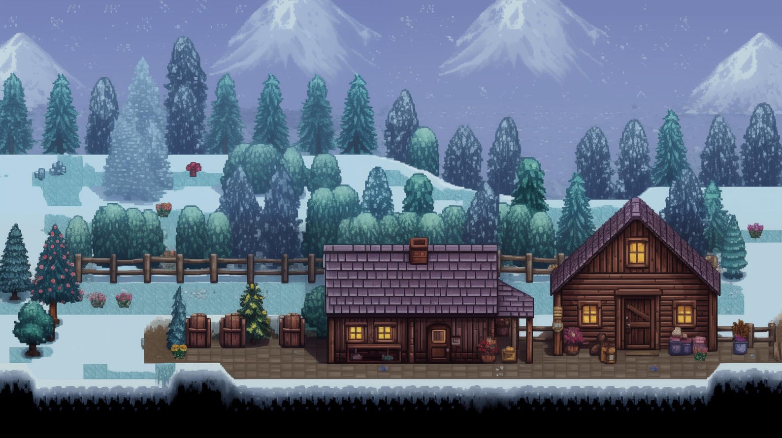 Ai-generated Stardew Valley-inspired Digital Art Bundle | 20 Cozy Pixel ...