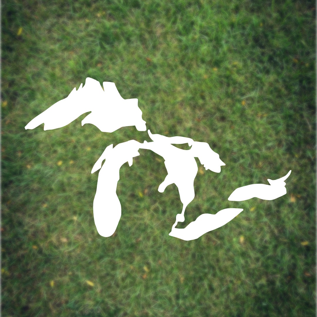Great Lakes Vinyl Decal, Car Laptop Sticker - Etsy