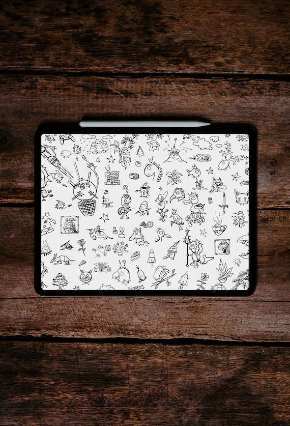 Colourful Random Doodles