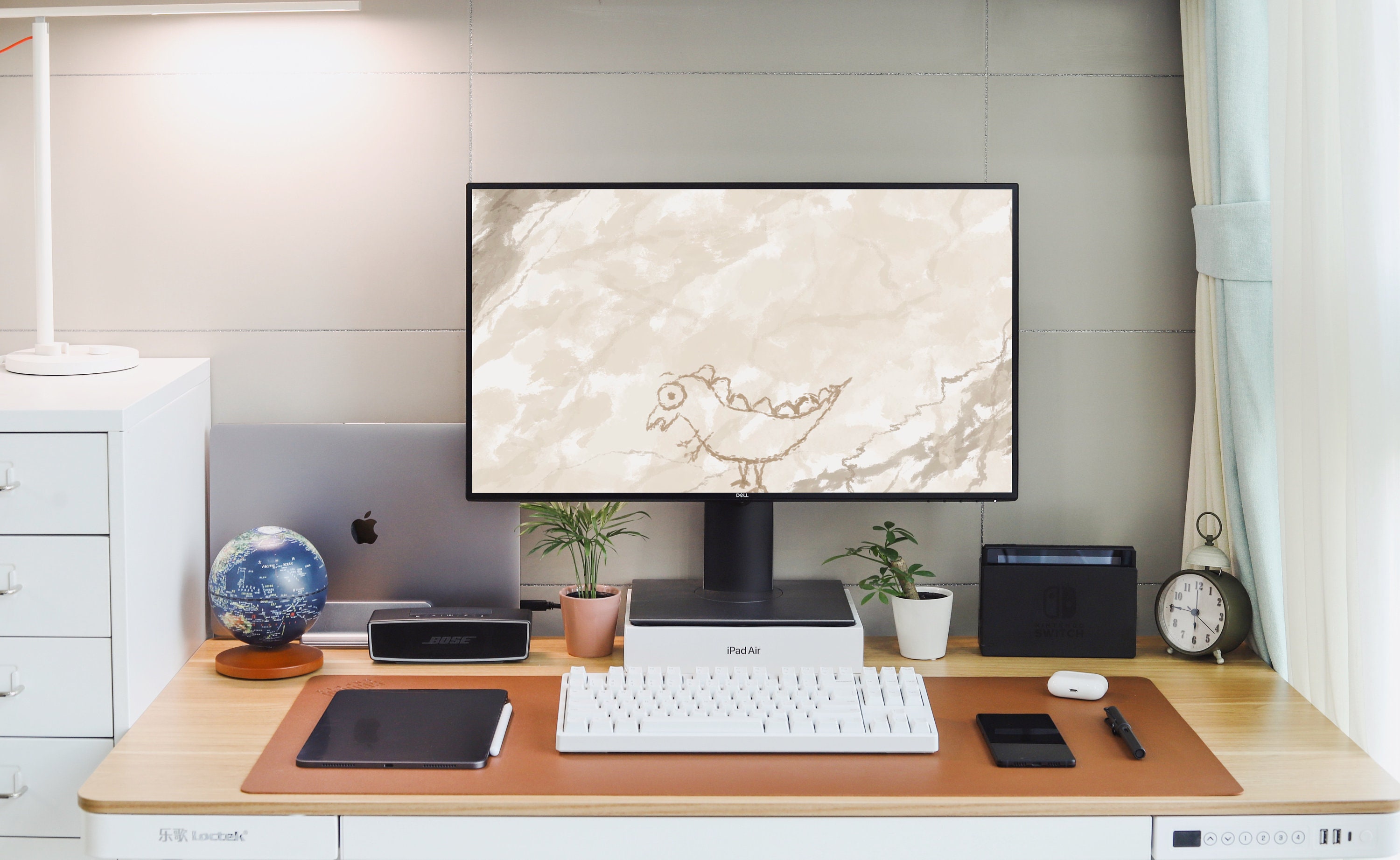 Dino Caveman Drawing Digital Wallpaper Doodle Artwork Dino - Etsy