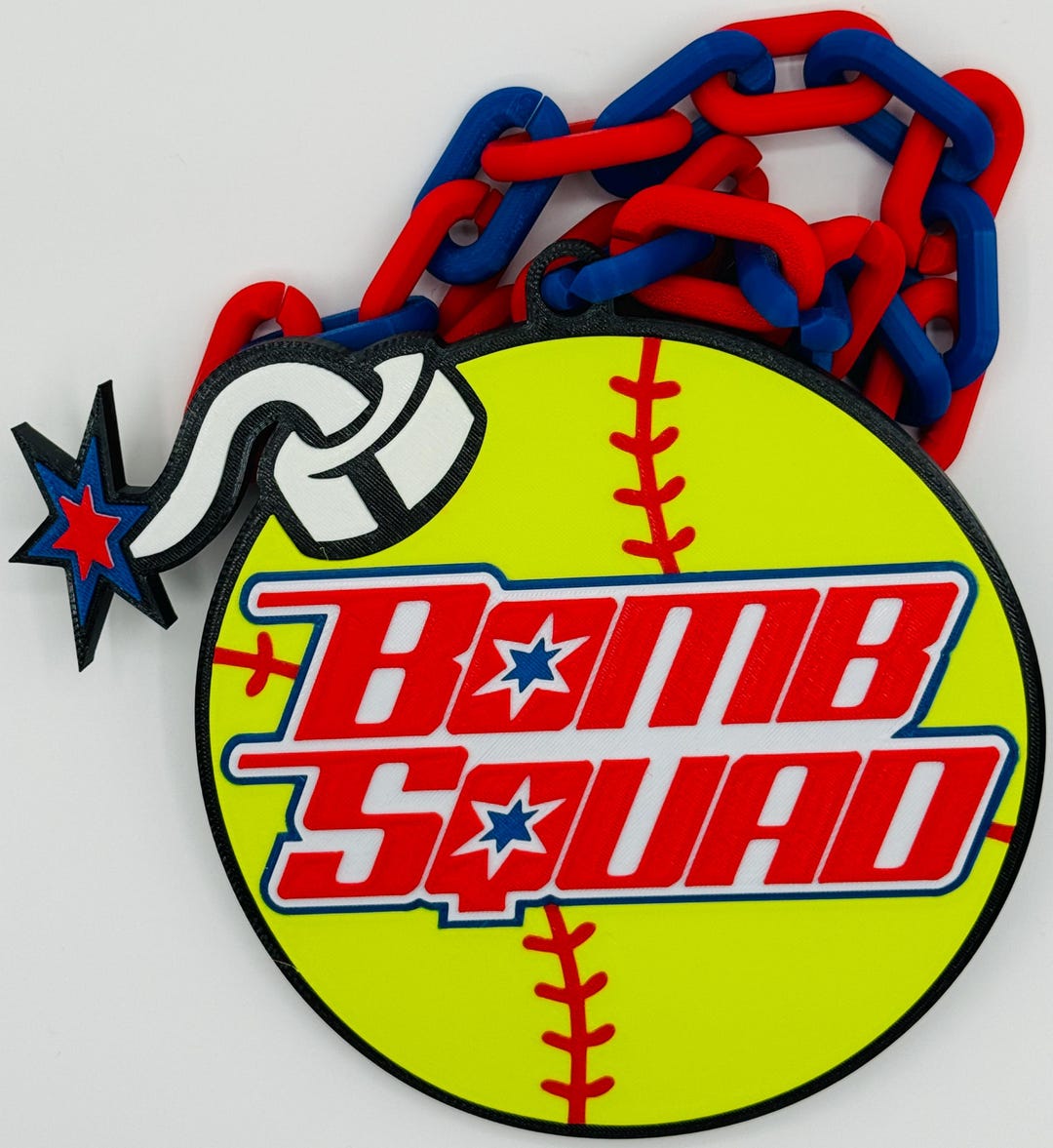 Softball Bomb Squad Chain Great for Tournaments, Youth Leagues! - Etsy