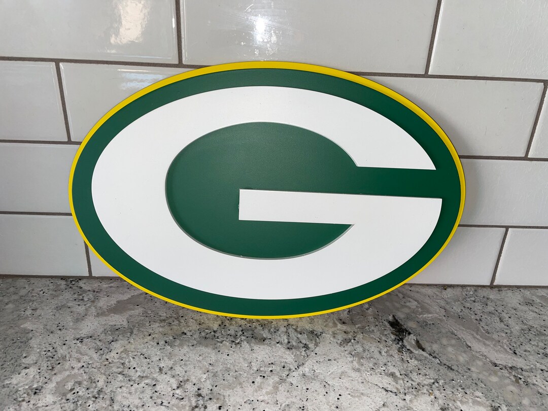 Green Bay Packers Wooden 3D Sign - Etsy