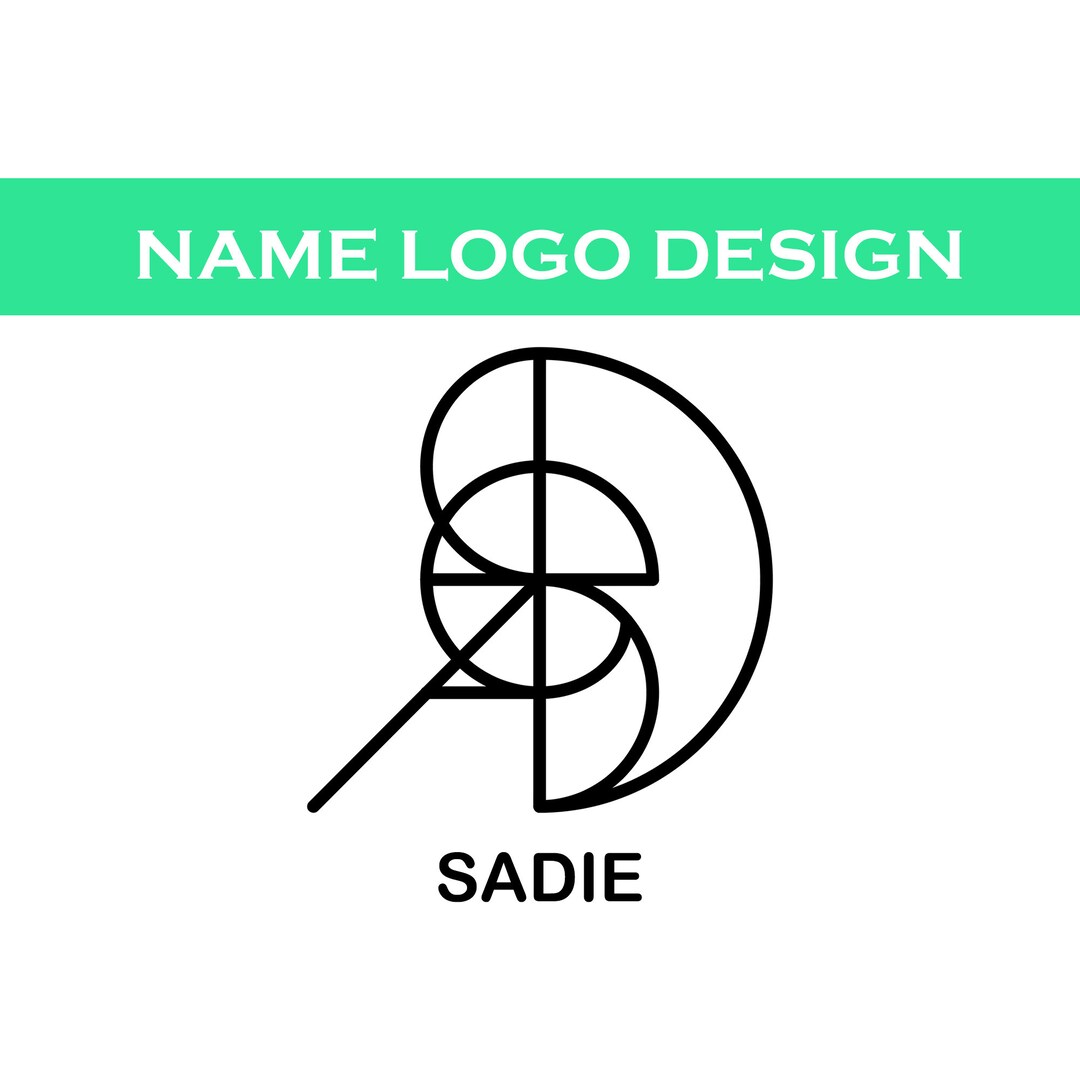 Custom Name Logo Design, Minimalist Logo, Name Logo SVG, Personalized ...