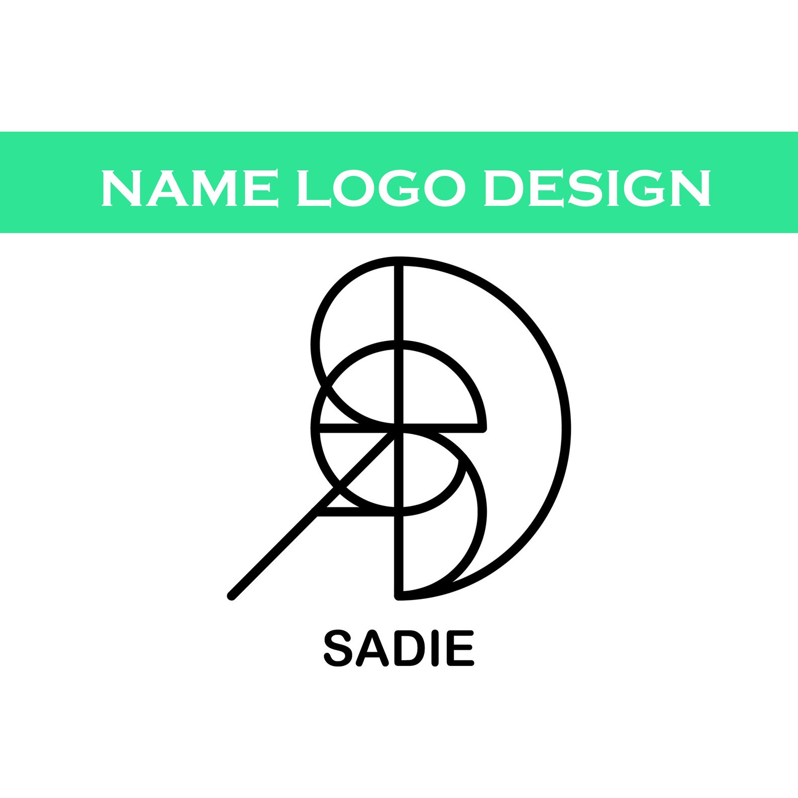 Custom Name Logo Design Minimalist Logo Name Logo SVG - Etsy