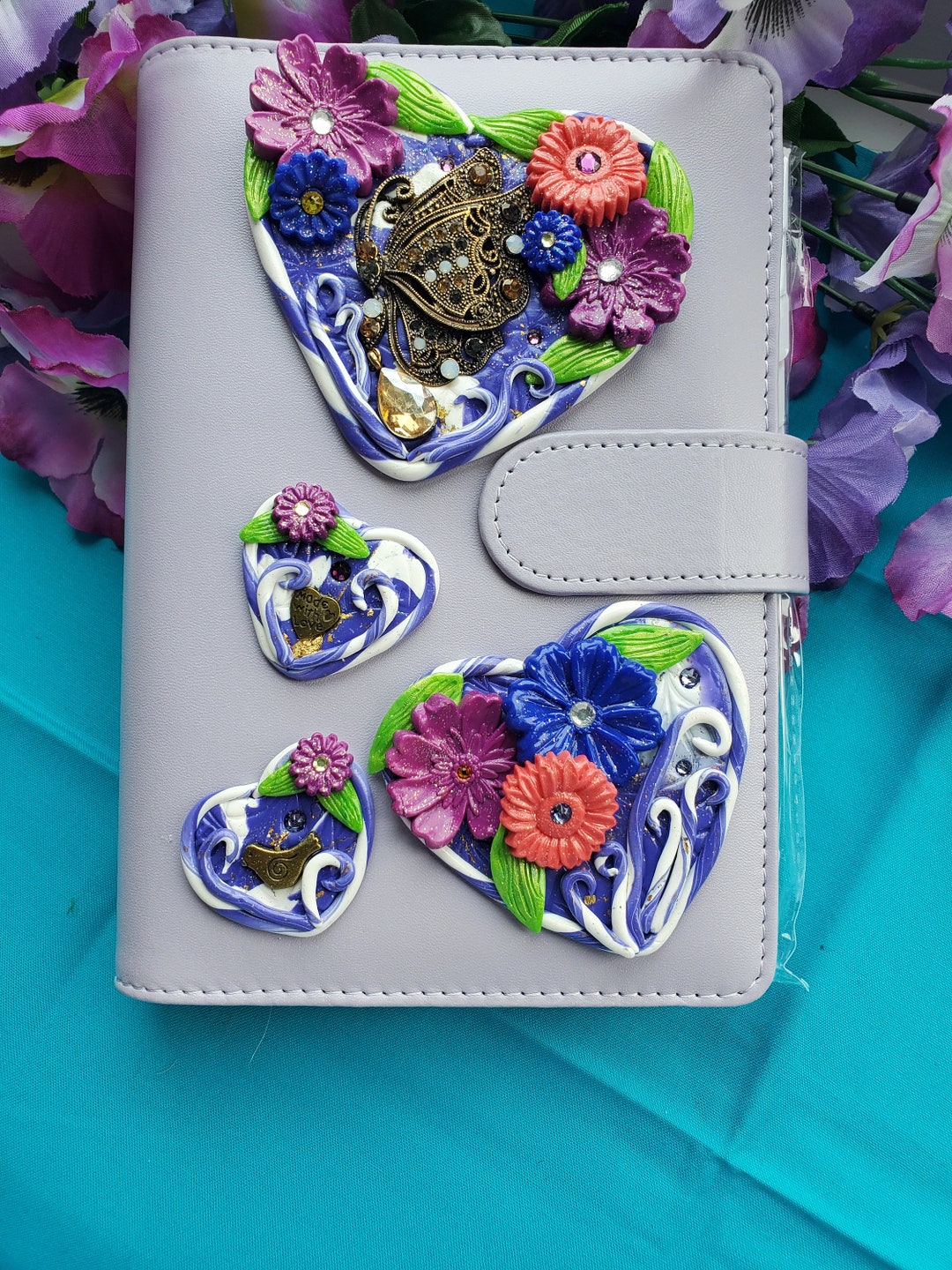 Polymer Clay Planner/budget Butterfly - Etsy