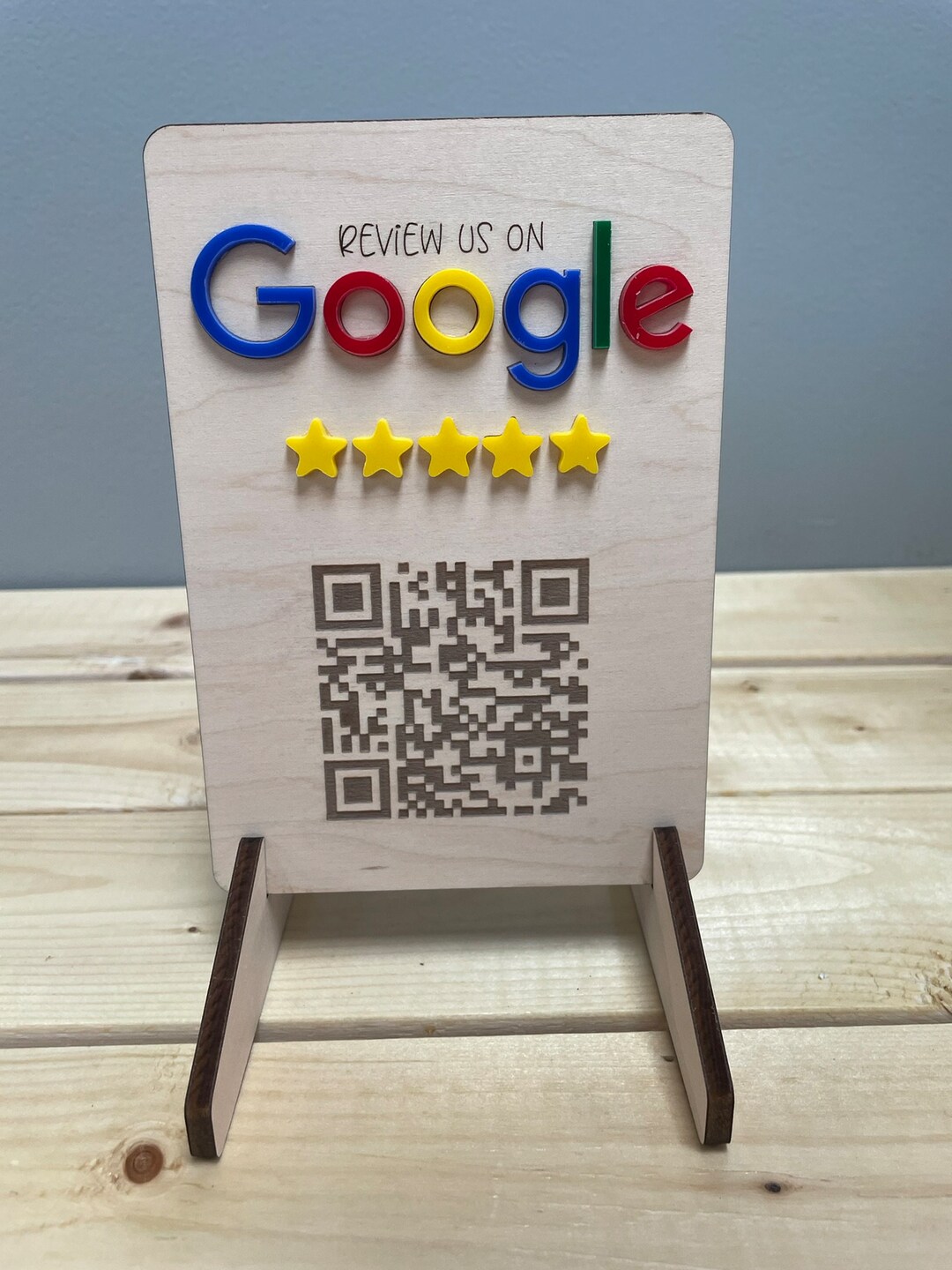 Tap & Review: Google Review Stand With QR Code - Elevate Your Business ...