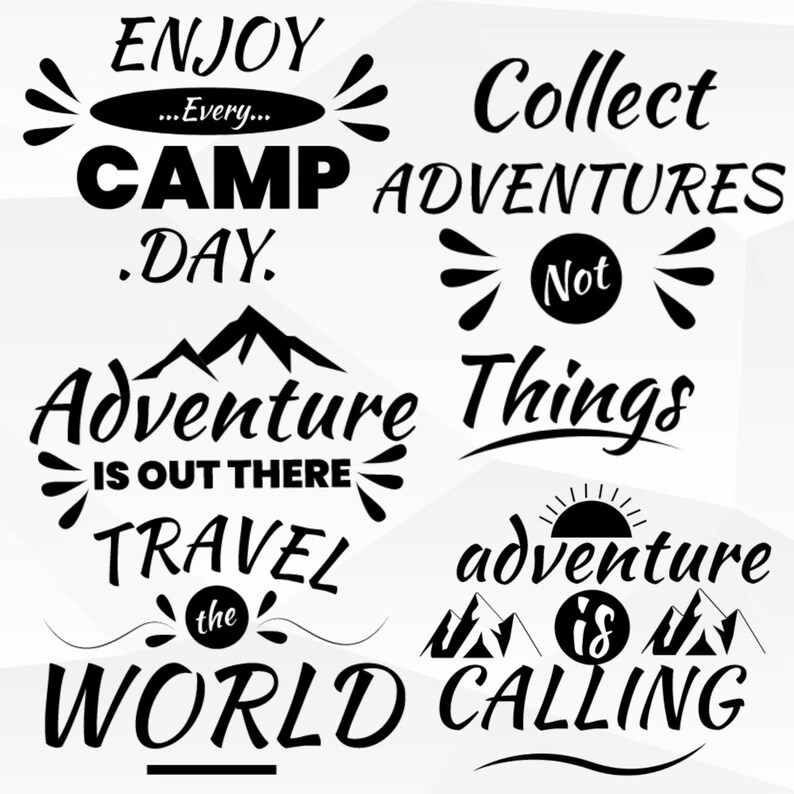 Adventure SVG Mega Adventure SVG Bundle - Etsy