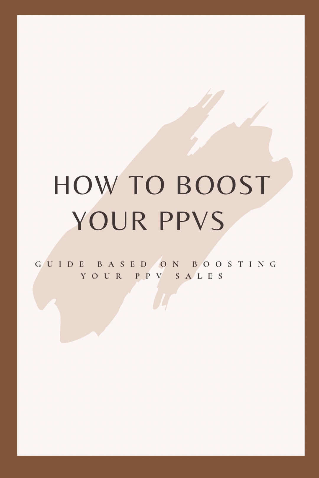 Onlyfans Boosting Ppv Guide - Etsy Onlyfans Boosting Ppv Guide - Etsy