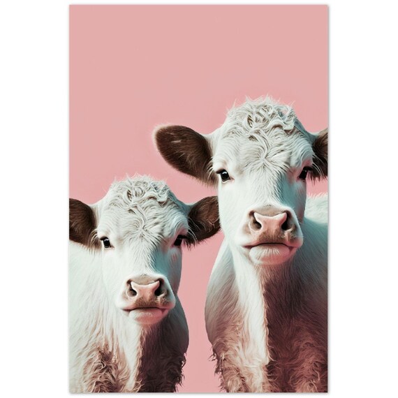 Cute Fluffy Cow