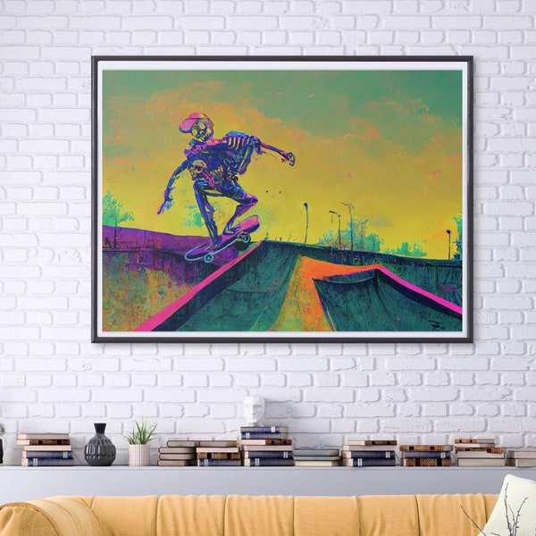 Skateboard Poster - Etsy