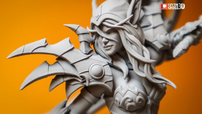 Tyrande 3d Stl Etsy