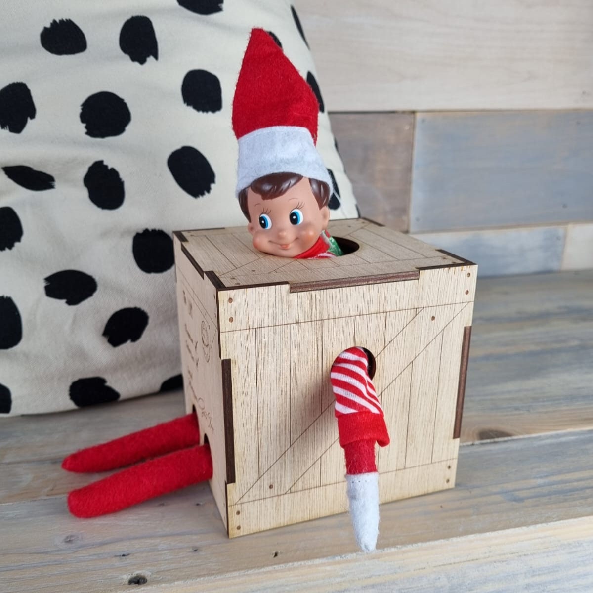 Christmas Elf Delivery Box Elf Props & Accessory Kit Christmas Elf ...
